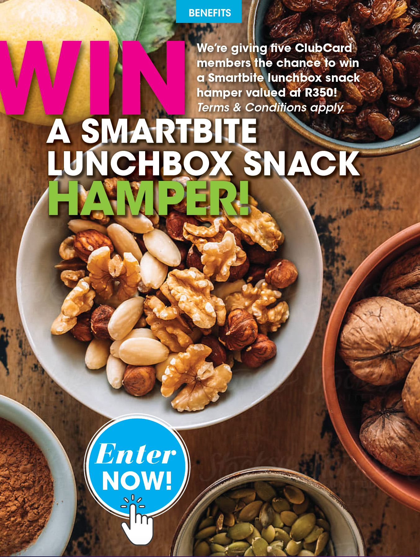 ClubCard Magazine Issue 12 of 2022 – Win Smartbite lunchbox snack hamper