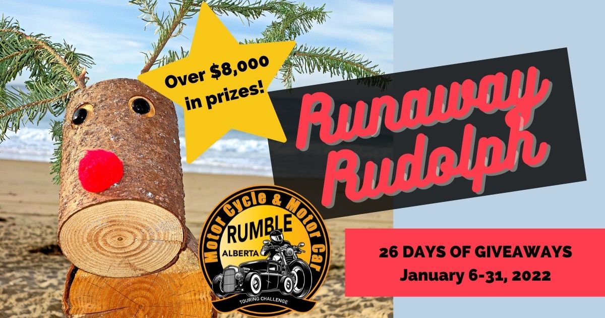 Rumble Alberta Runaway Rudolph 26 Days of Giveaways