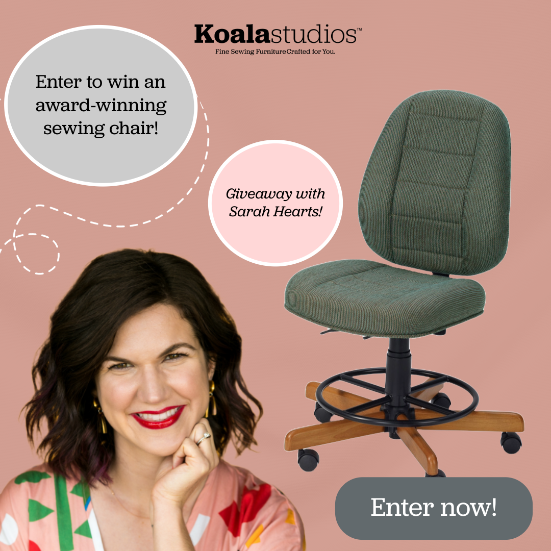 Sarah Hearts SewComfort Chair Giveaway