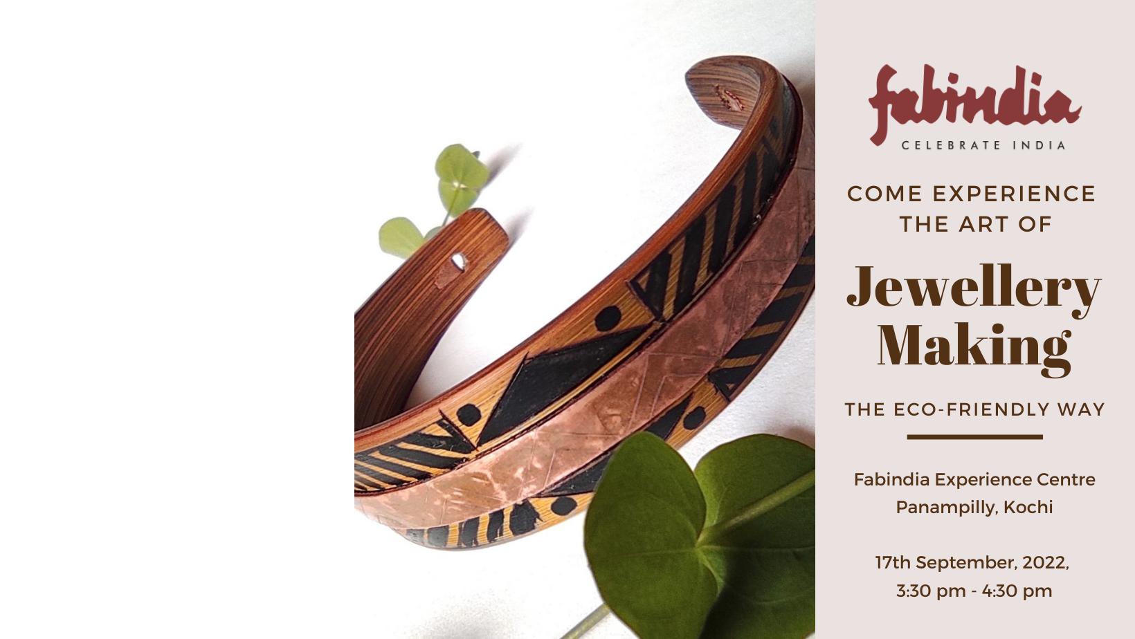 Bamboo Jewellery Making Workshop
