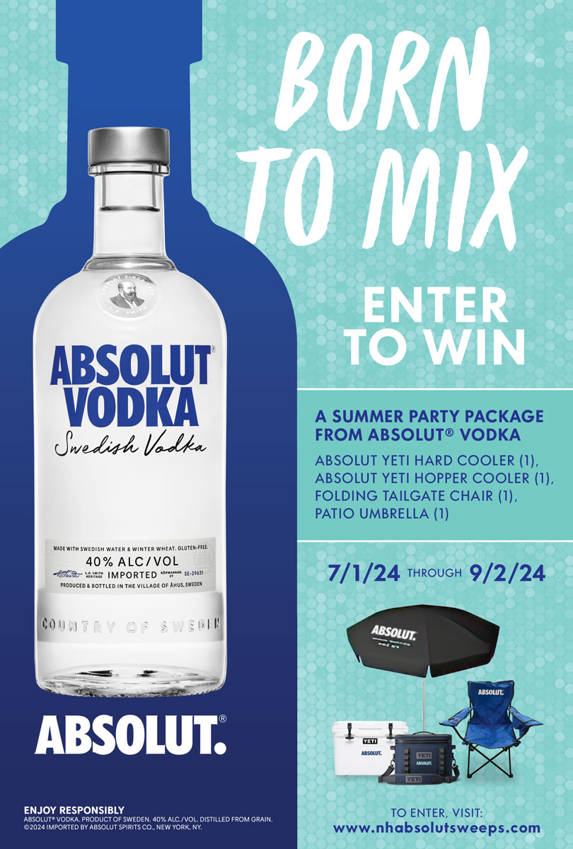 Absolut Vodka "Summer Party" Sweeps July 1 - Sept 2